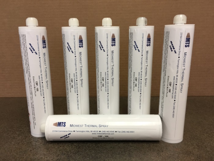 CBF-100 Conductive Body Filler - Midwest Thermal Spray®